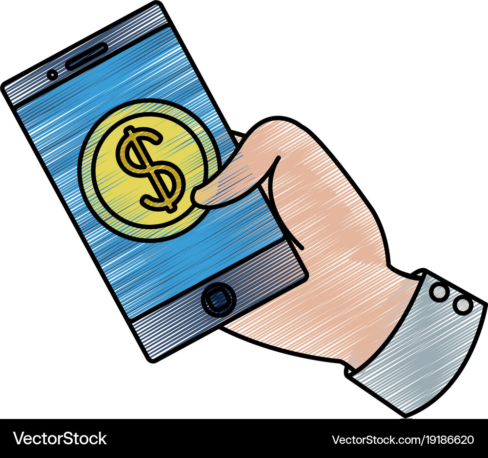 Bitcoin commerce design Royalty Free Vector Image