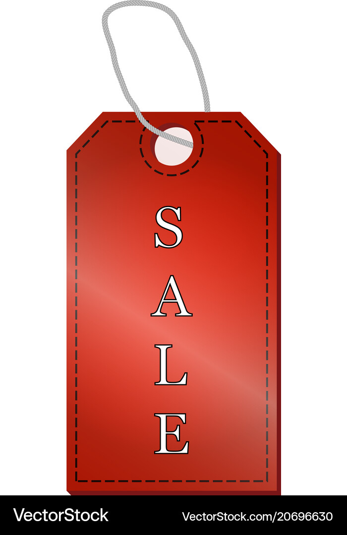 Sale tags set isolated on a white background Vector Image