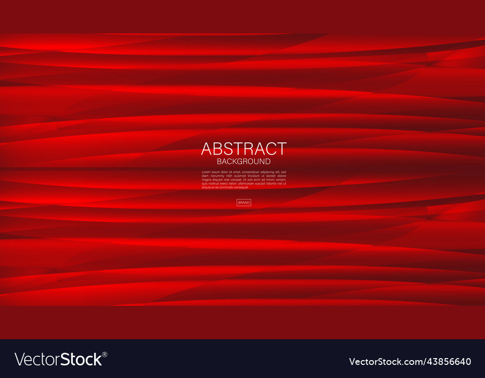 Red abstract background polygon geometric Vector Image