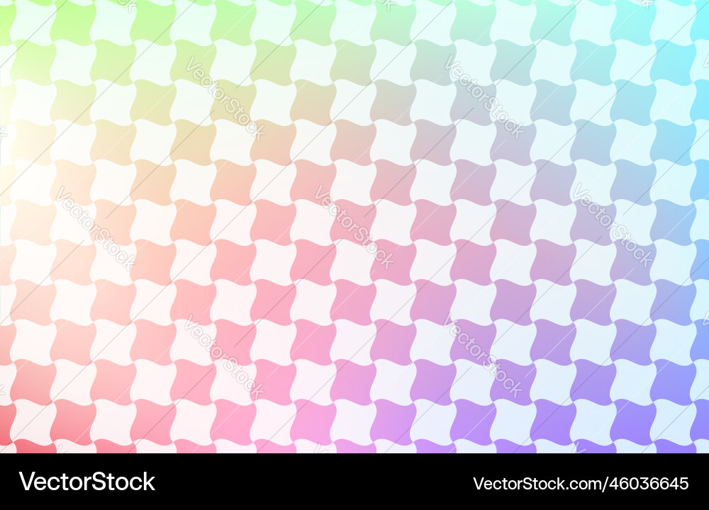 Background material of pale rainbow gradation Vector Image