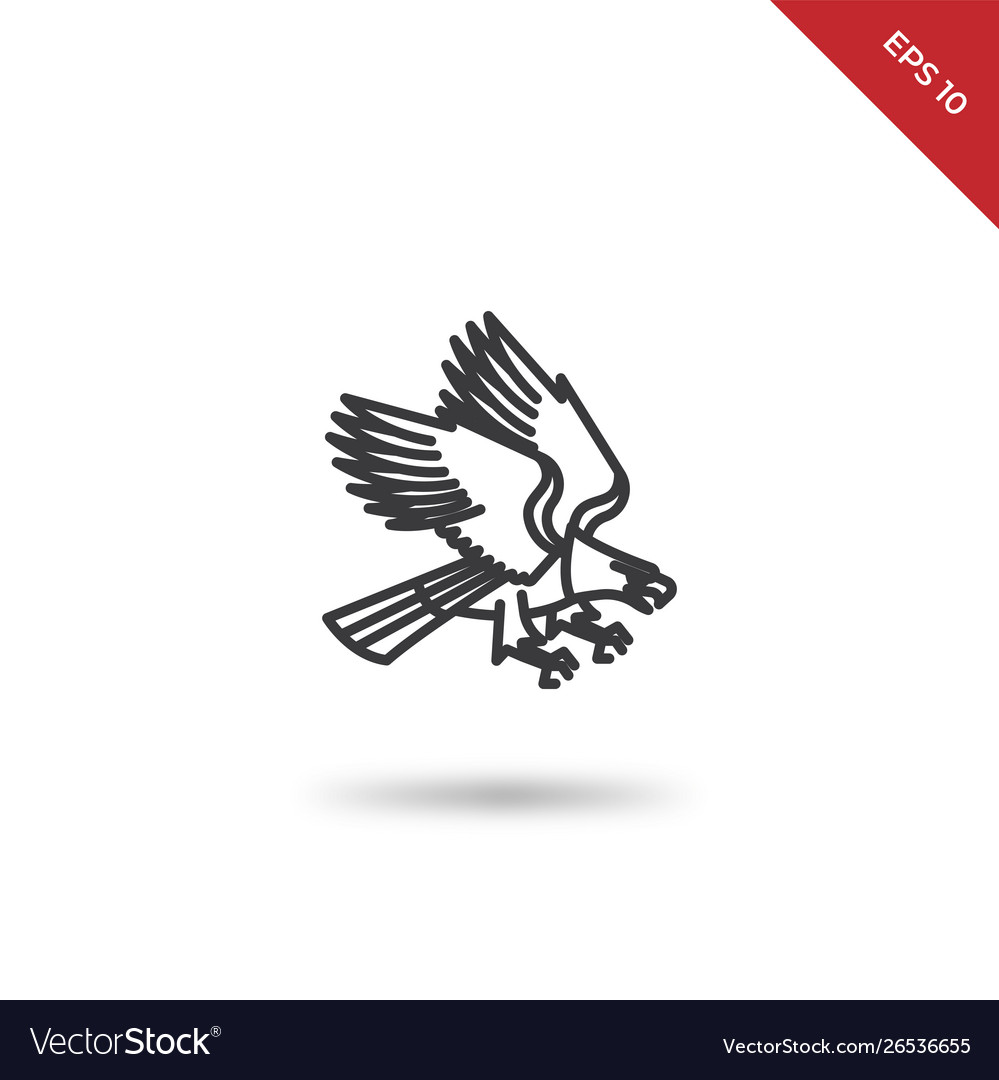 Eagle icon Royalty Free Vector Image - VectorStock