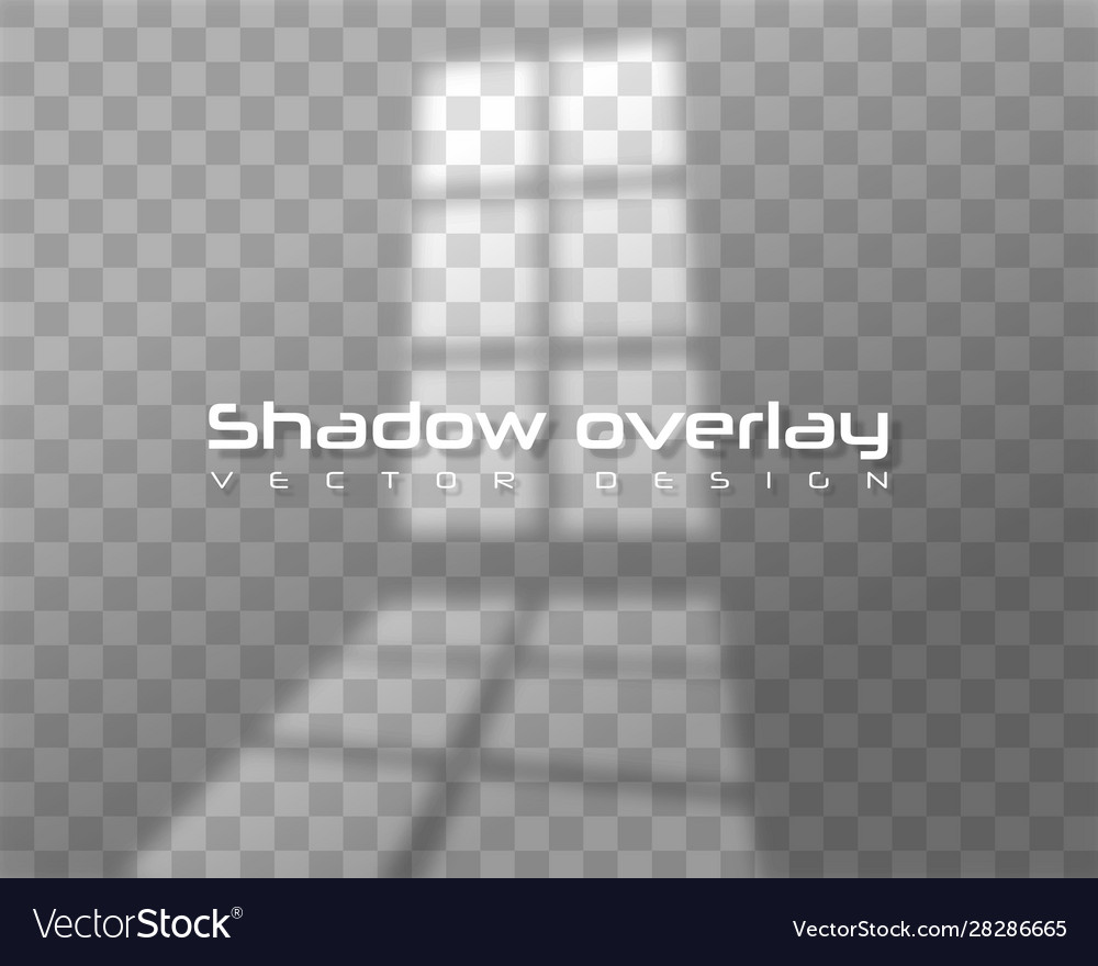 Window light shadow Royalty Free Vector Image - VectorStock