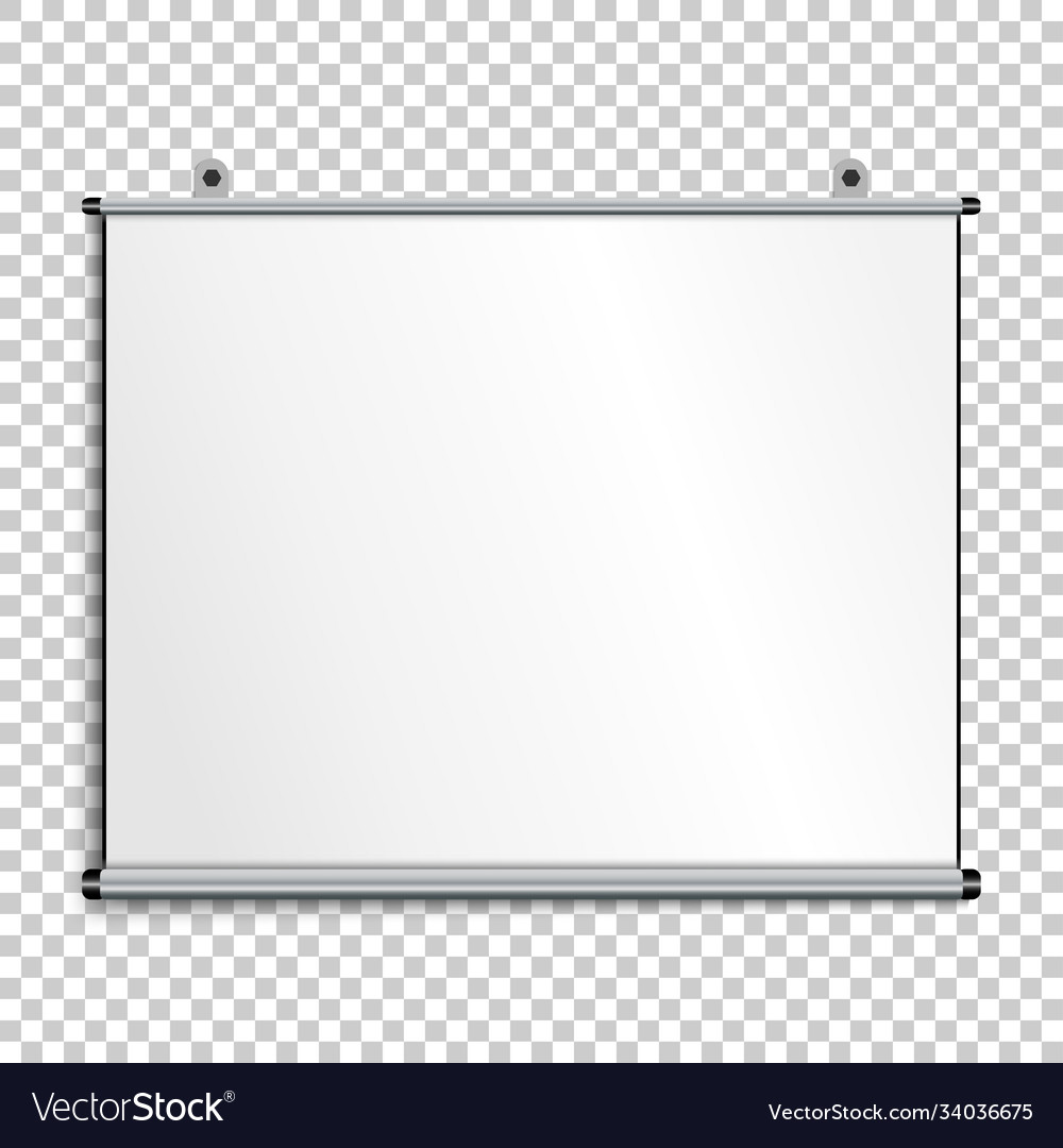 Blank presentation screen Royalty Free Vector Image