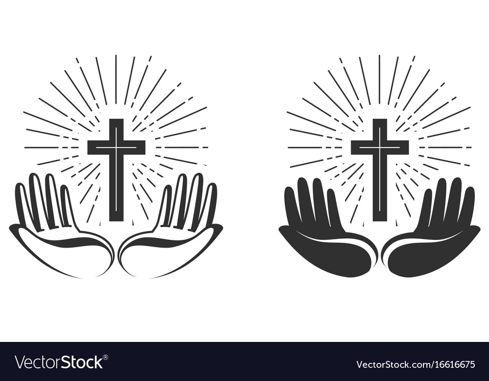 Religion concept bible church faith pray icon Vector Image Religion concept bible church faith pray icon Vector Image