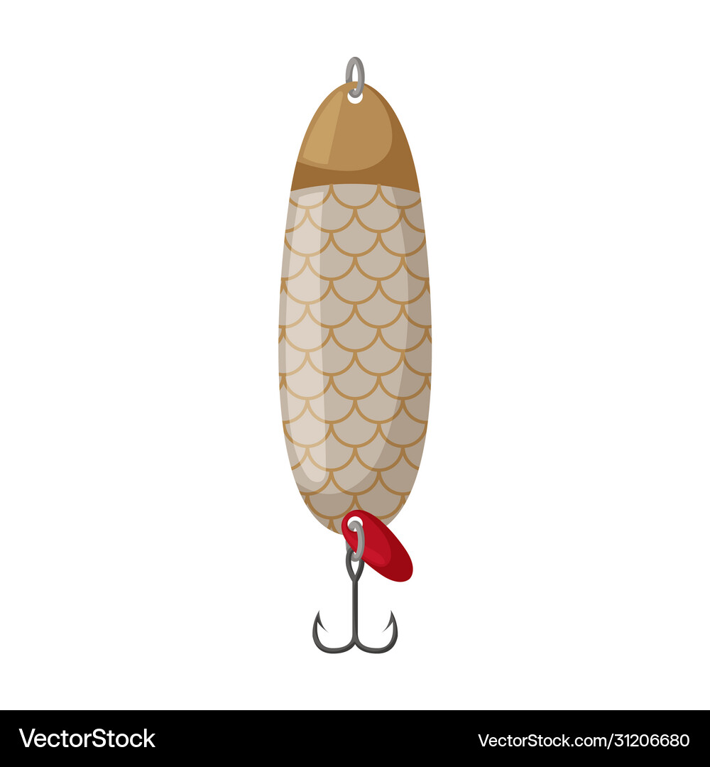 Tackle bait iconcartoon icon Royalty Free Vector Image