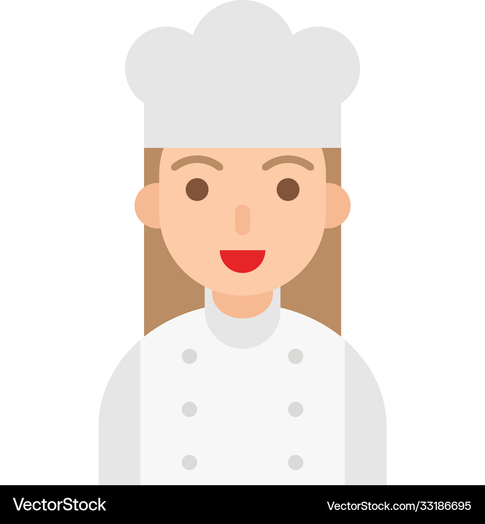 Chef icon profession and job Royalty Free Vector Image