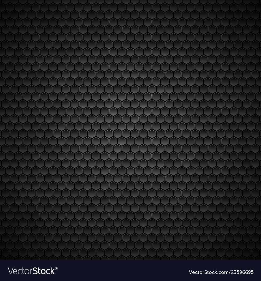 Hexagonal Metallic Texture Royalty Free Vector Image