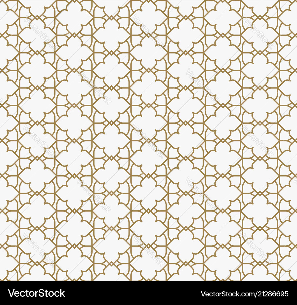 Modern luxury geometrical ornaments with lines Vector Image