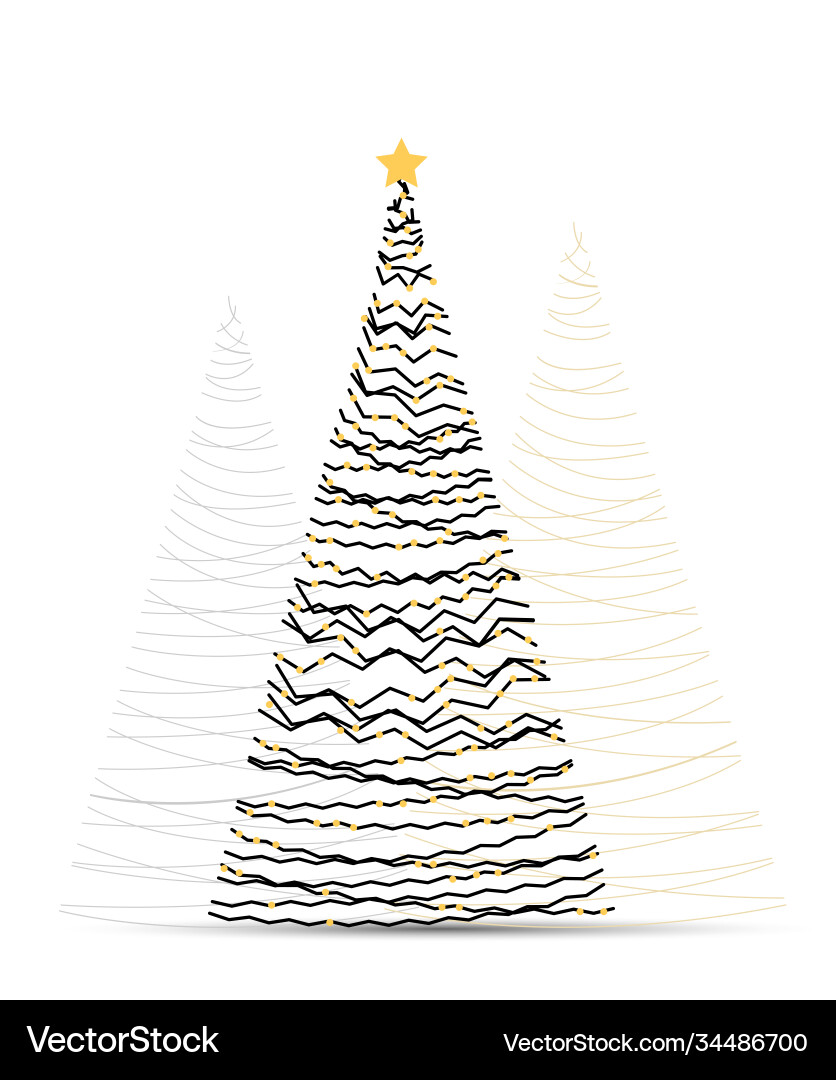 Happy christmas greeting card Royalty Free Vector Image