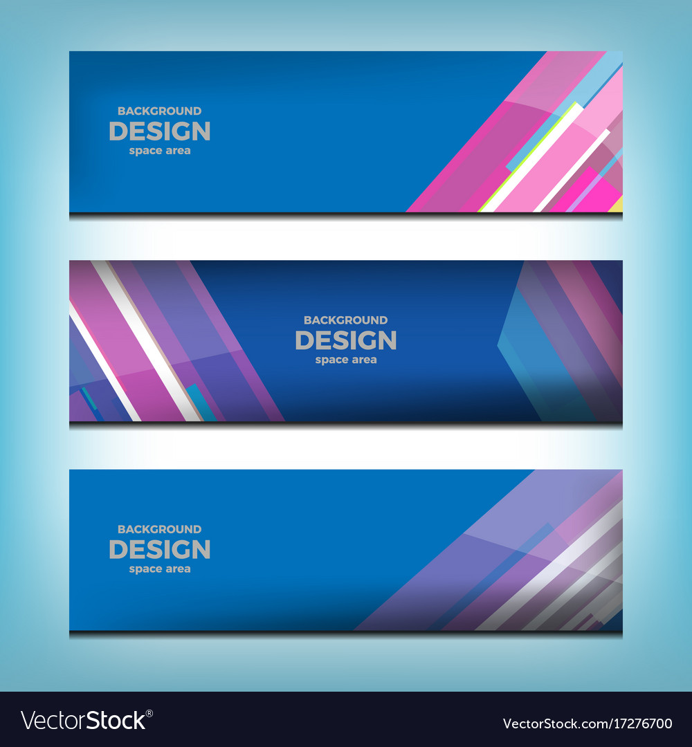 Web banner header Royalty Free Vector Image - VectorStock