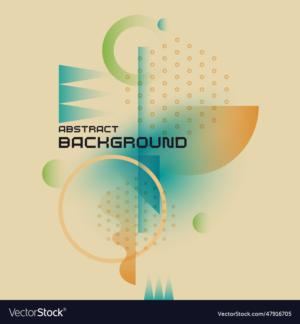 Abstract background with simple elements an image Vector Image