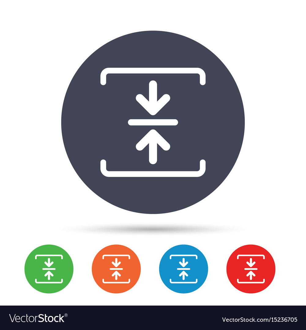 Archive file icon compressed zipped file Vector Image