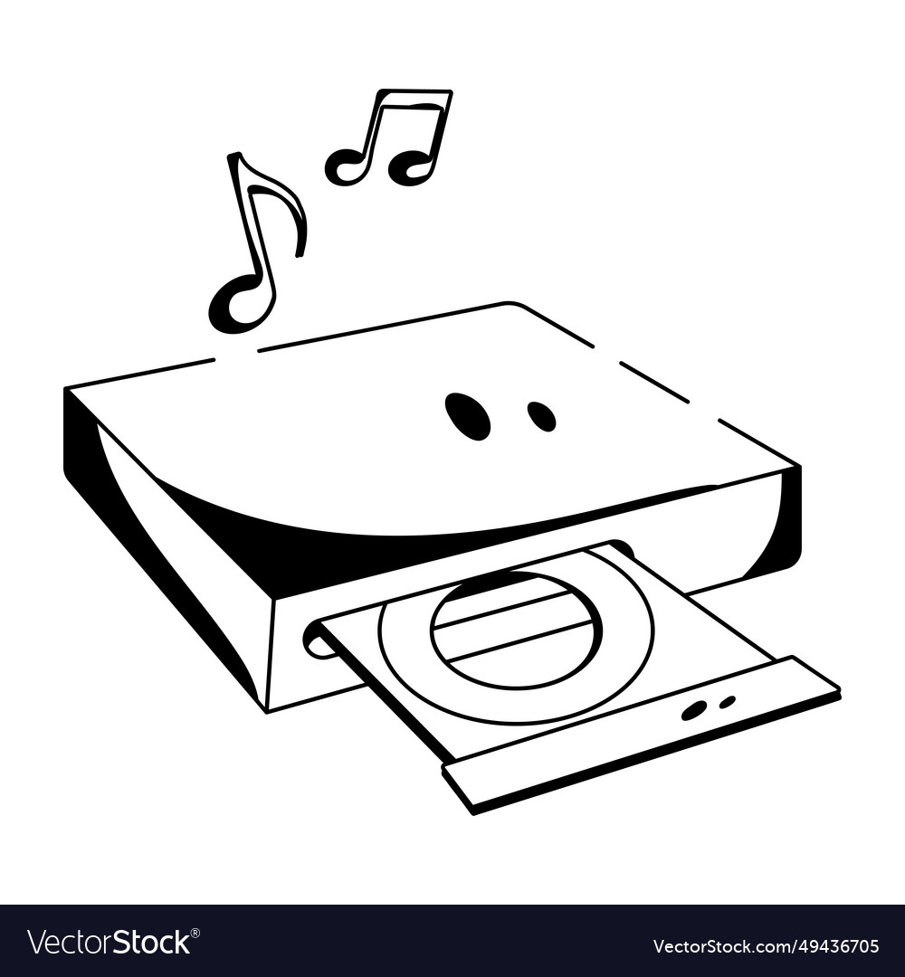 Cd rom Royalty Free Vector Image - VectorStock