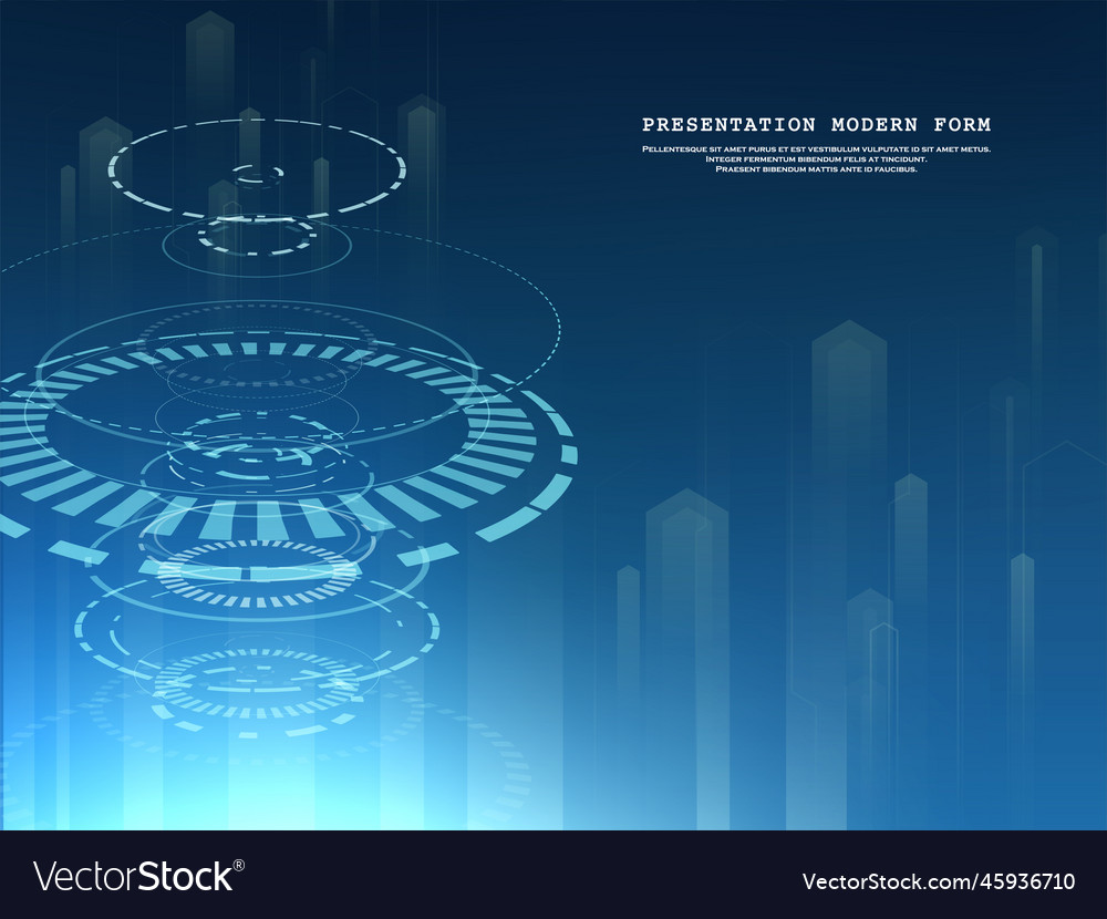 Abstract technology background Royalty Free Vector Image