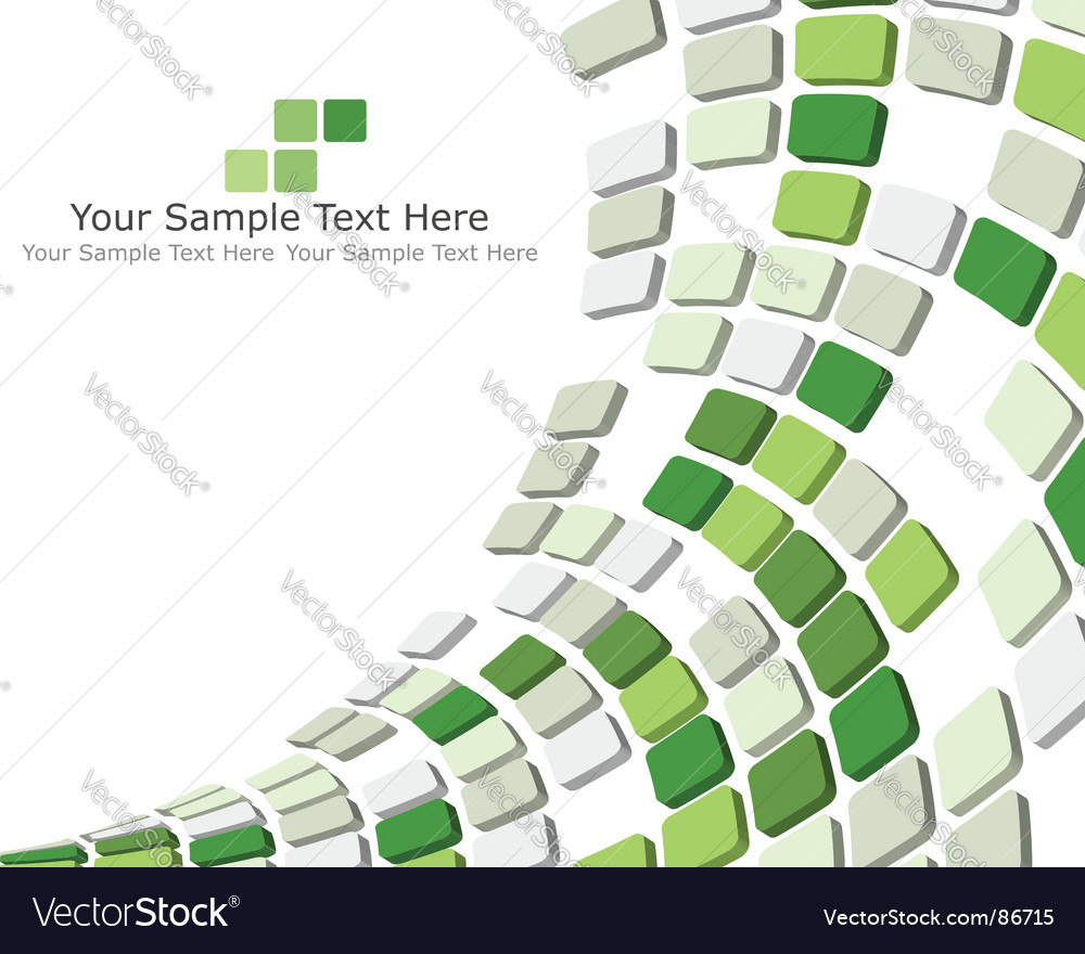 3d checked background Royalty Free Vector Image