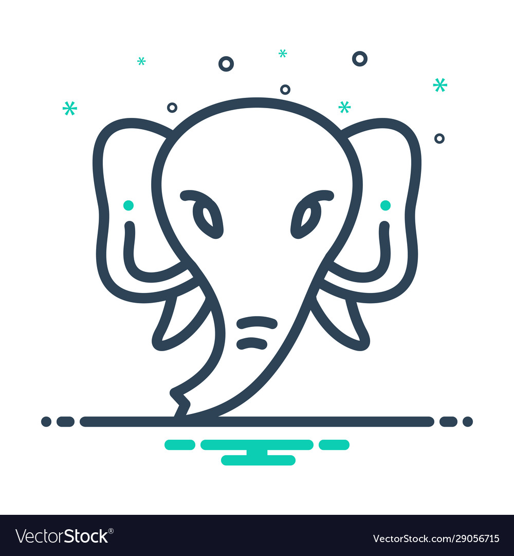 Elephant Royalty Free Vector Image - VectorStock