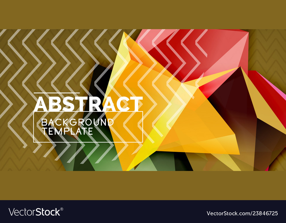 Color geometric abstract background minimal Vector Image Color geometric abstract background minimal Vector Image