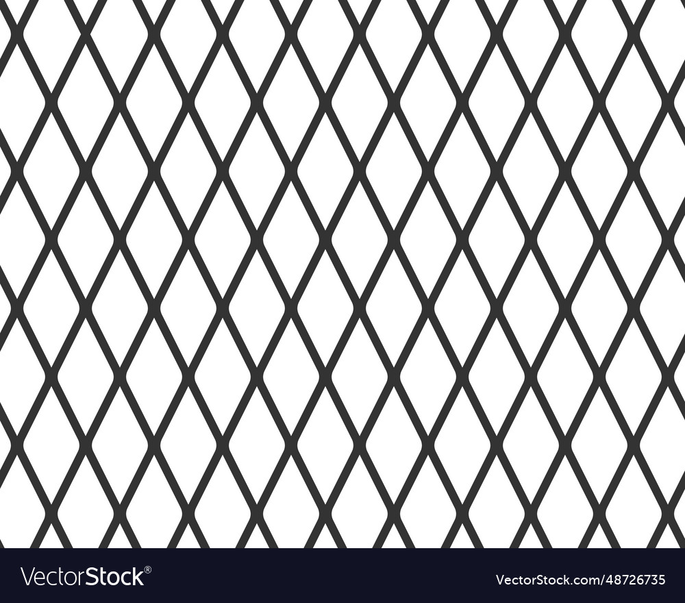 Diagonal cross line grid seamless pattern Vector Image