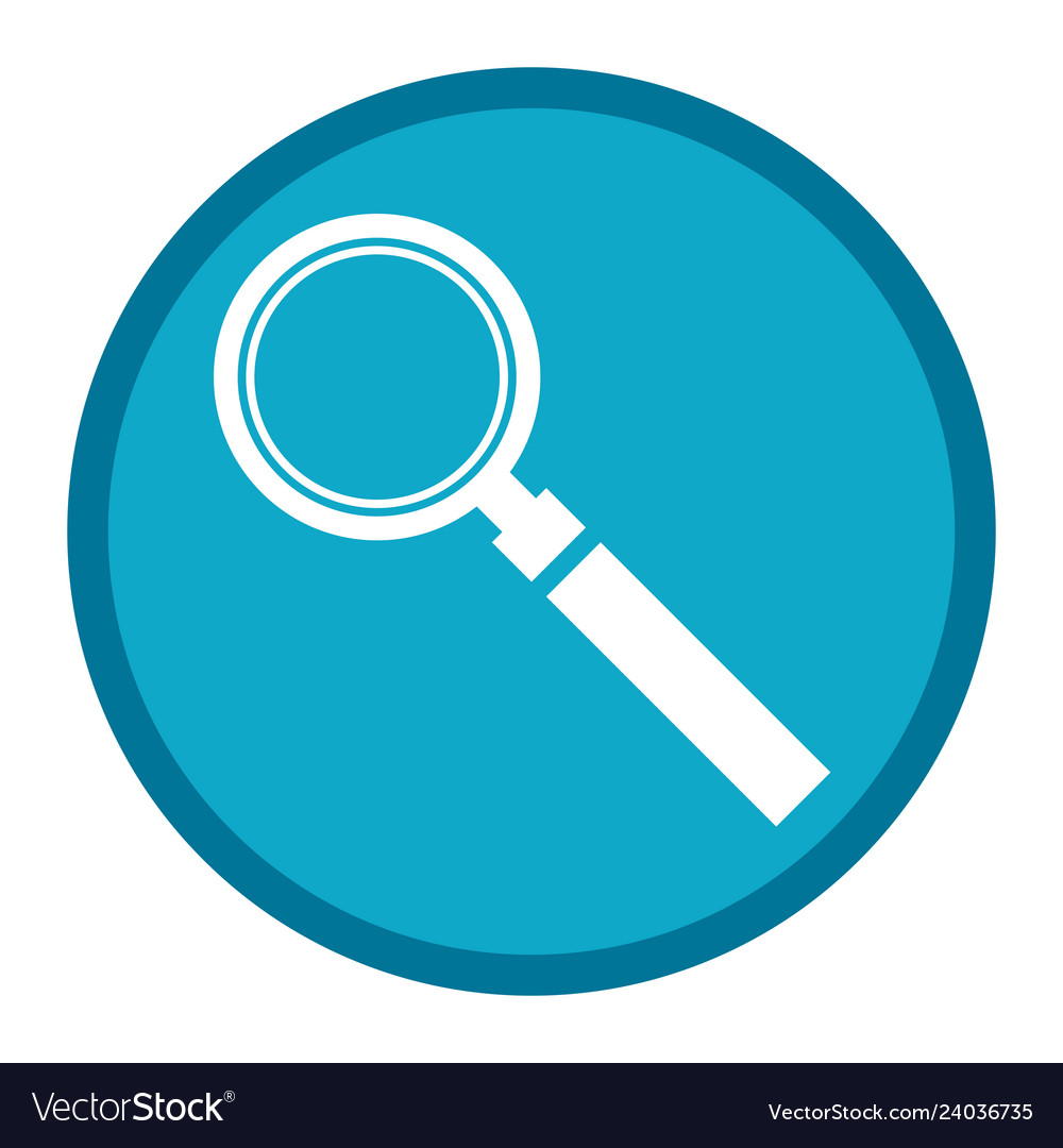 Magnifying Glass Cartoon Royalty Free Vector Image