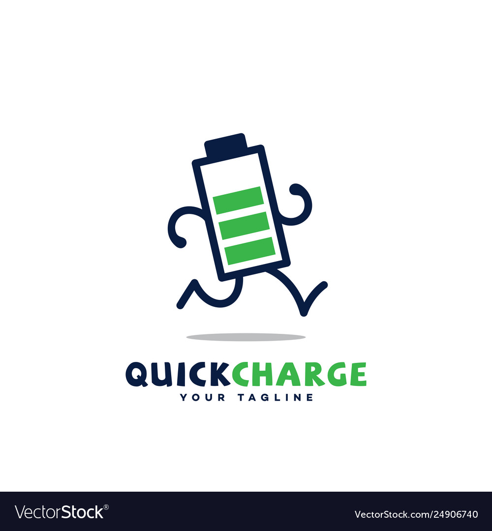 Quick charge Royalty Free Vector Image - VectorStock