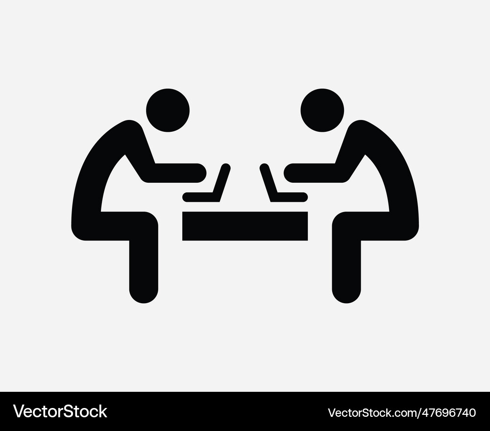 Working together icon symbol sign team teamwork Vector Image