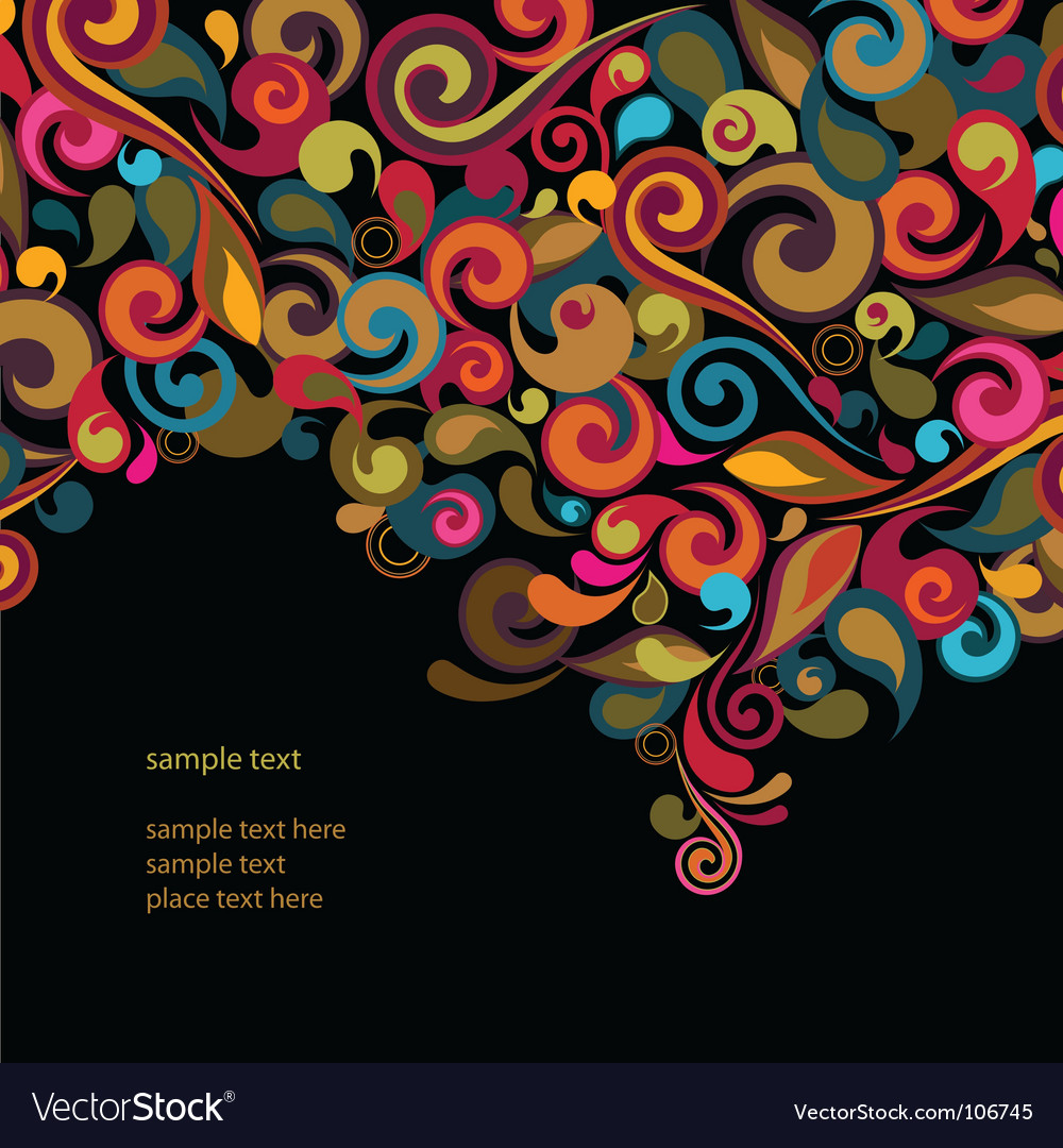 Abstract template Royalty Free Vector Image - VectorStock