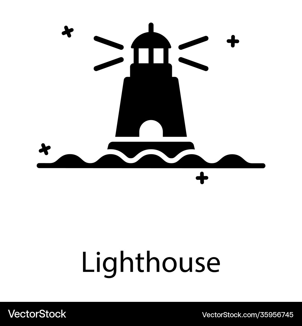 Lighthouse Royalty Free Vector Image - VectorStock