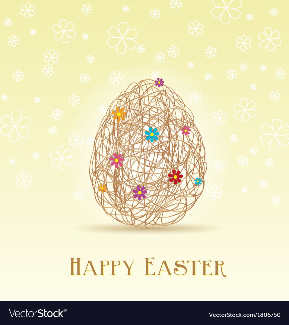 Easter Royalty Free Vector Image - VectorStock