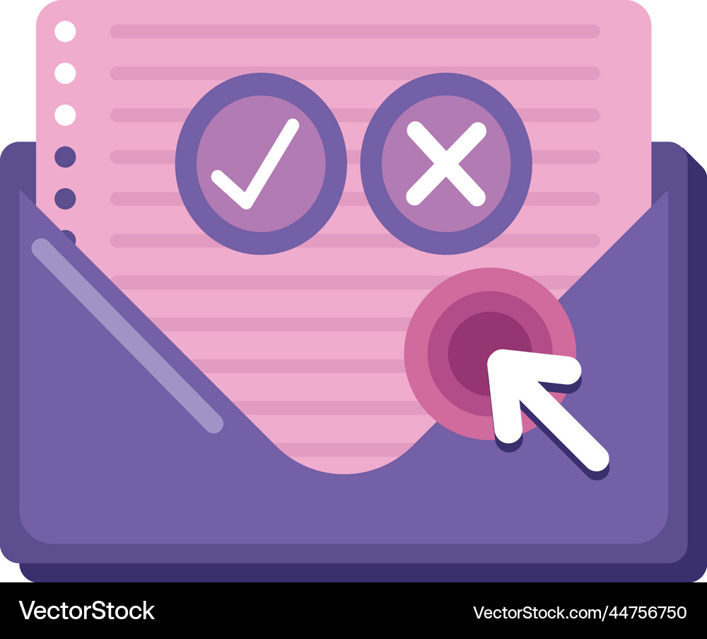 Email web development Royalty Free Vector Image
