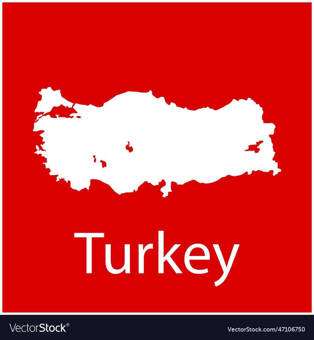 Turkey map icon background Royalty Free Vector Image Turkey map icon background Royalty Free Vector Image