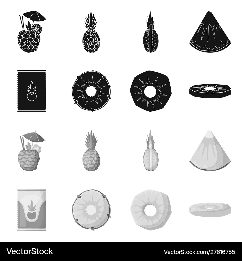 Isolated object nutrition and dietary icon Vector Image