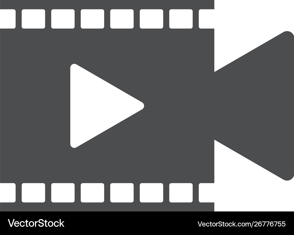 Movie logo template Royalty Free Vector Image - VectorStock