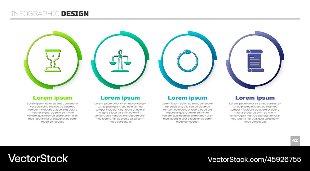 Set medieval goblet libra zodiac ouroboros Vector Image