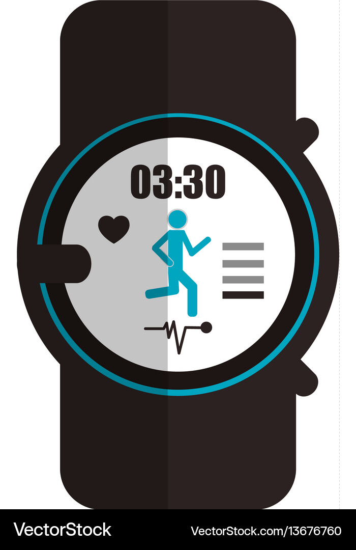 Sport watch icon Royalty Free Vector Image - VectorStock