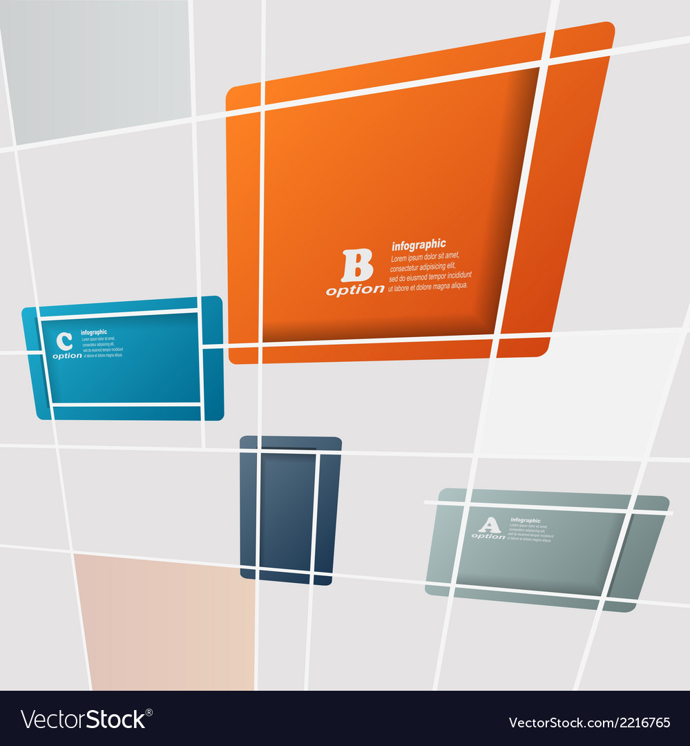 Abstract square background Royalty Free Vector Image