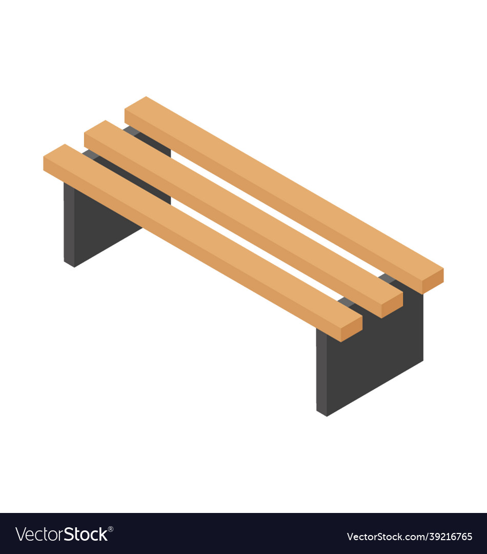 Bench Royalty Free Vector Image - VectorStock