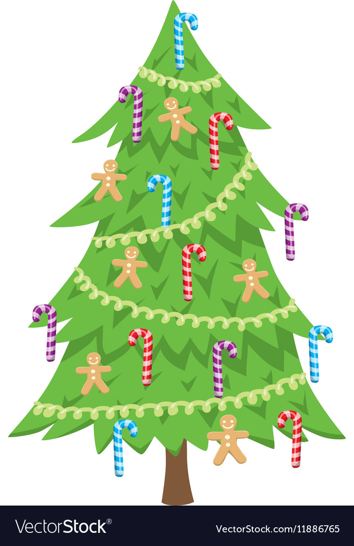 Christmas tree Royalty Free Vector Image - VectorStock