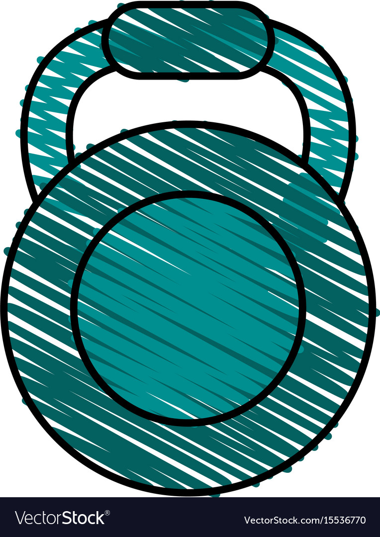Kettlebell Royalty Free Vector Image - VectorStock