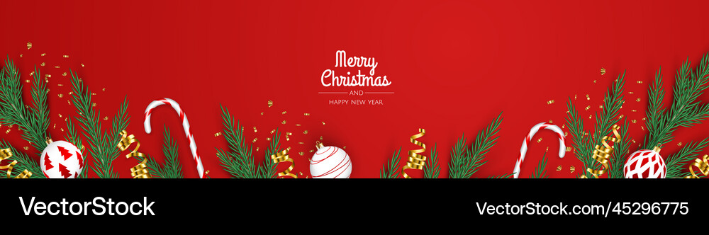 Christmas banner xmas background design Royalty Free Vector