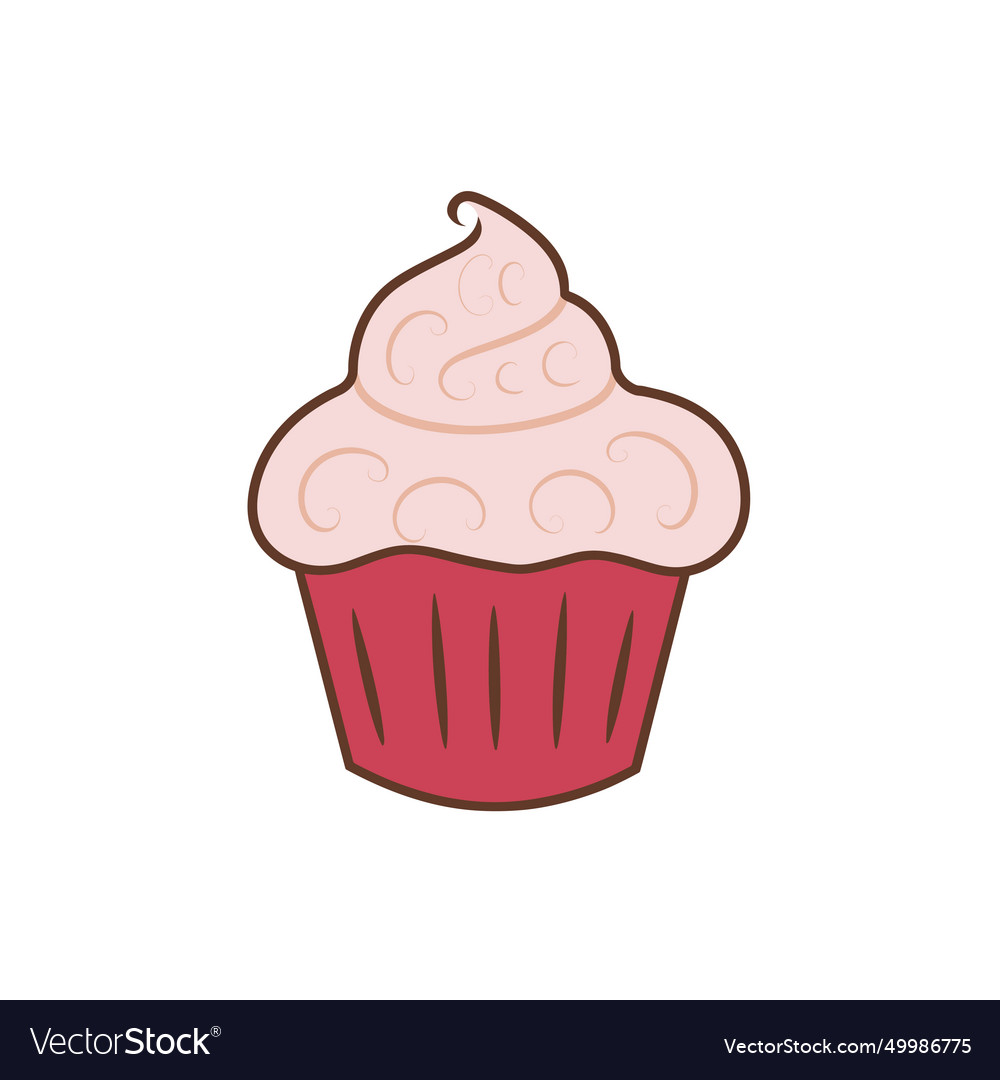 Cupcake Royalty Free Vector Image - VectorStock