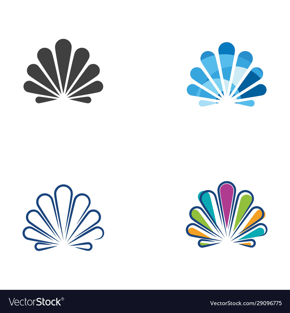 Shell icon Royalty Free Vector Image - VectorStock