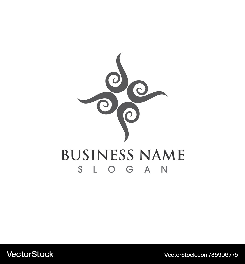 Tribal logo and symbol image Royalty Free Vector Image