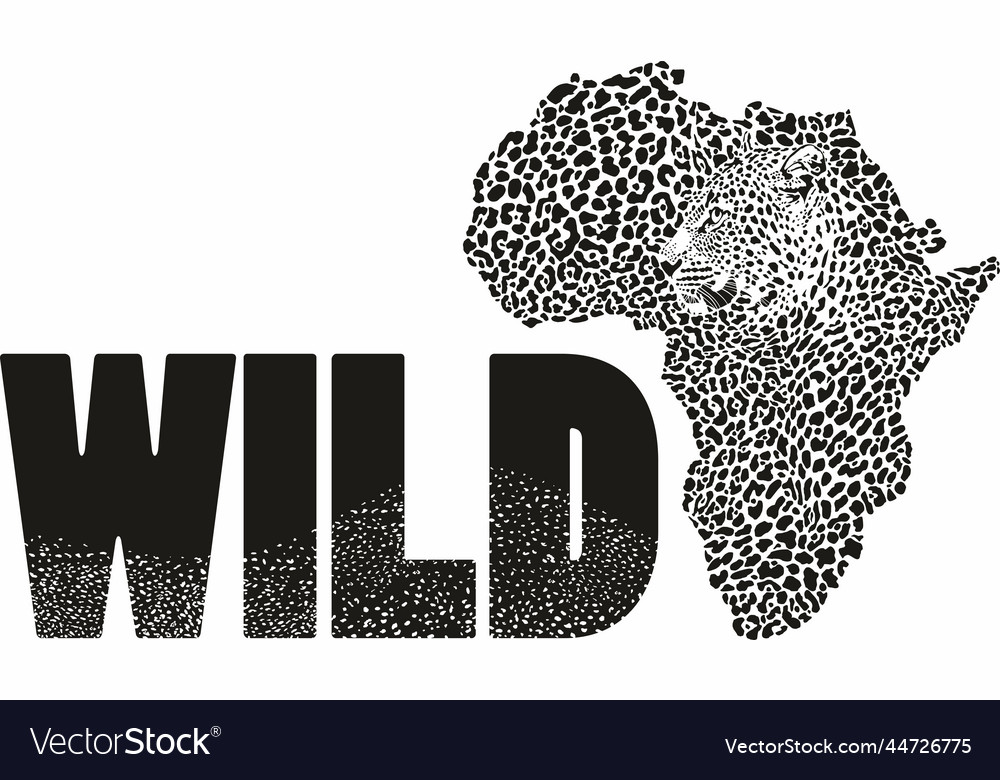 Wild Africa Royalty Free Vector Image Vectorstock