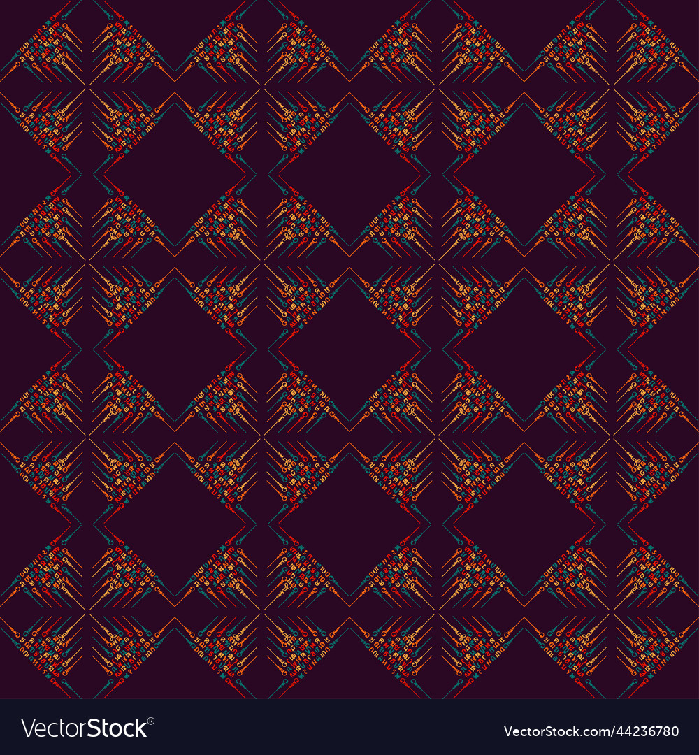 Abstract seamless pattern design Royalty Free Vector Image