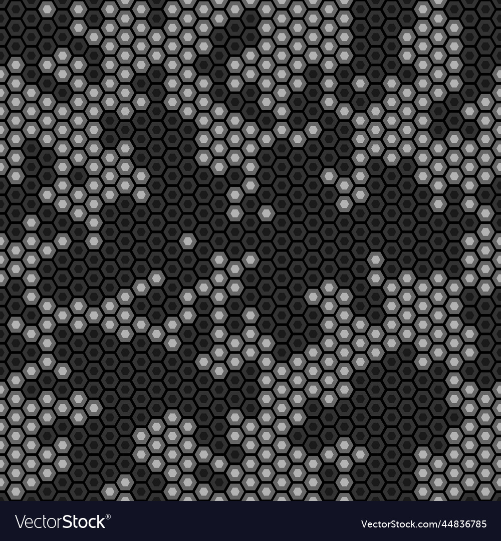 Contemporary honeycomb geometric pattern repeated Vector Image