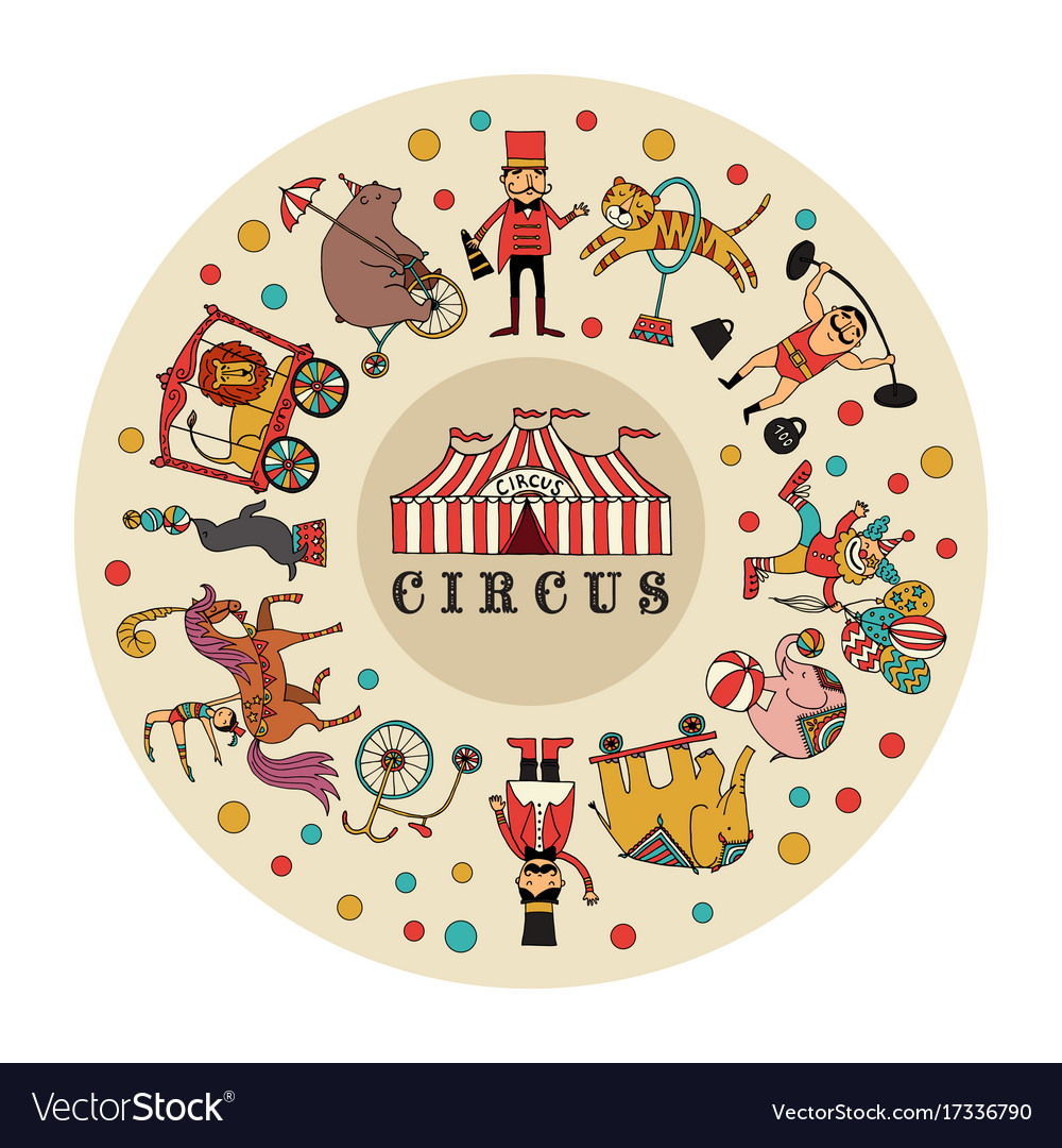 Circus Royalty Free Vector Image - VectorStock
