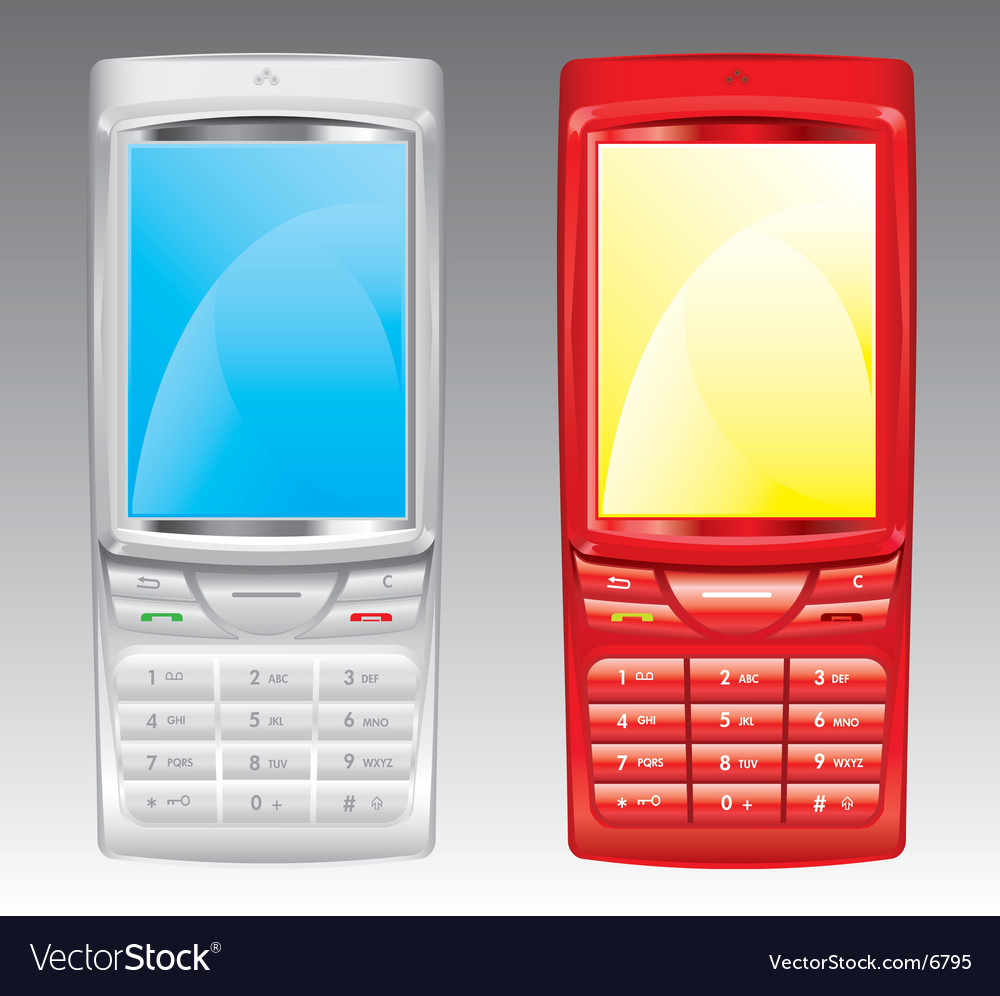 Cellphone Royalty Free Vector Image - VectorStock
