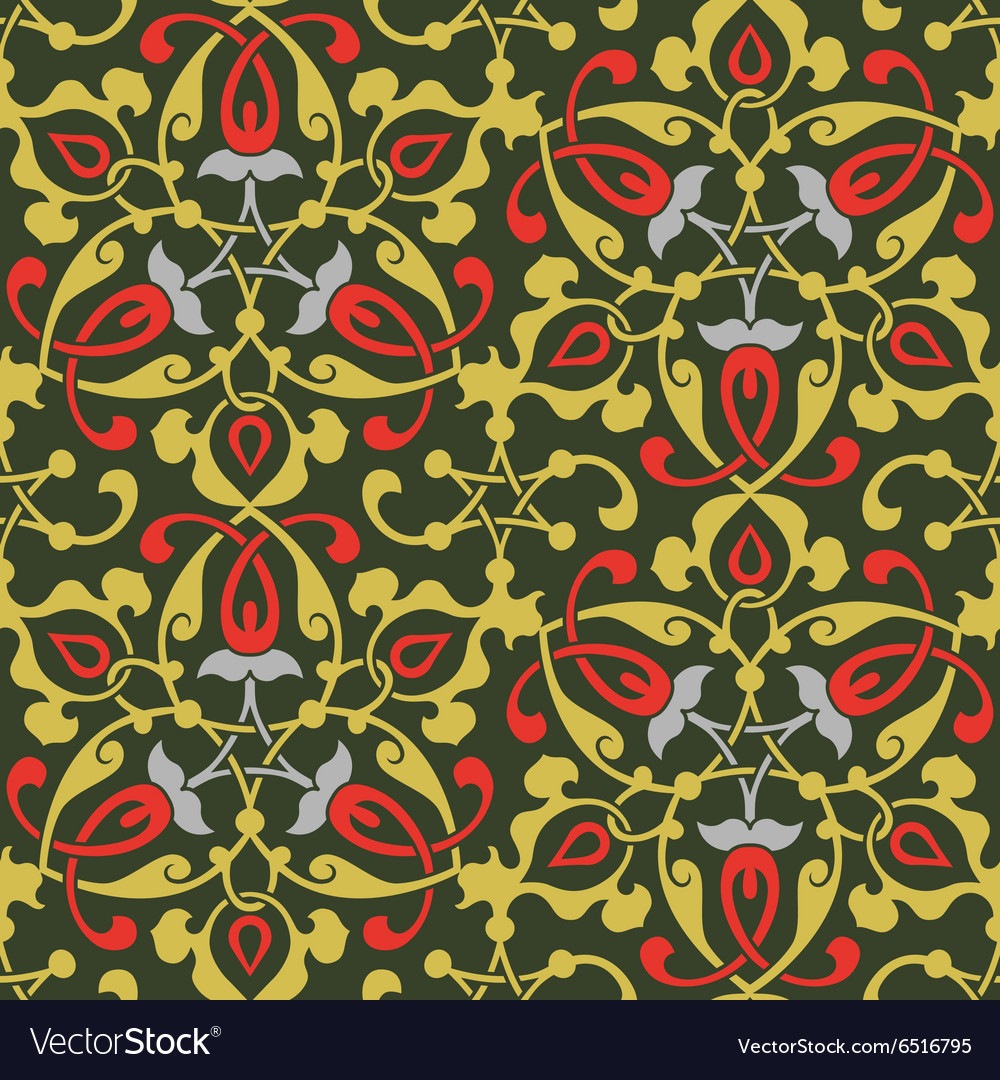 Ornament pattern 4 Royalty Free Vector Image - VectorStock