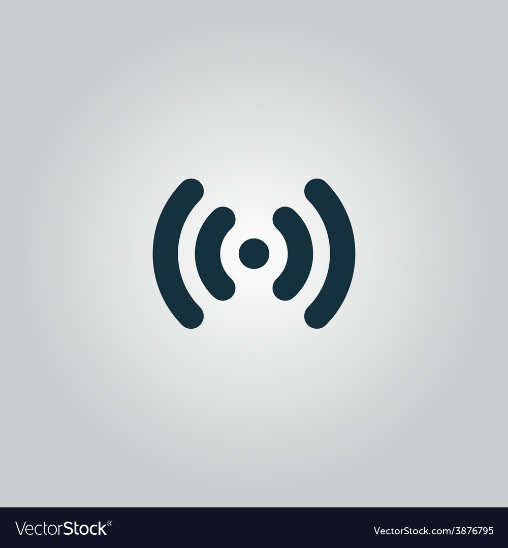 Wi-fi network icon Royalty Free Vector Image - VectorStock