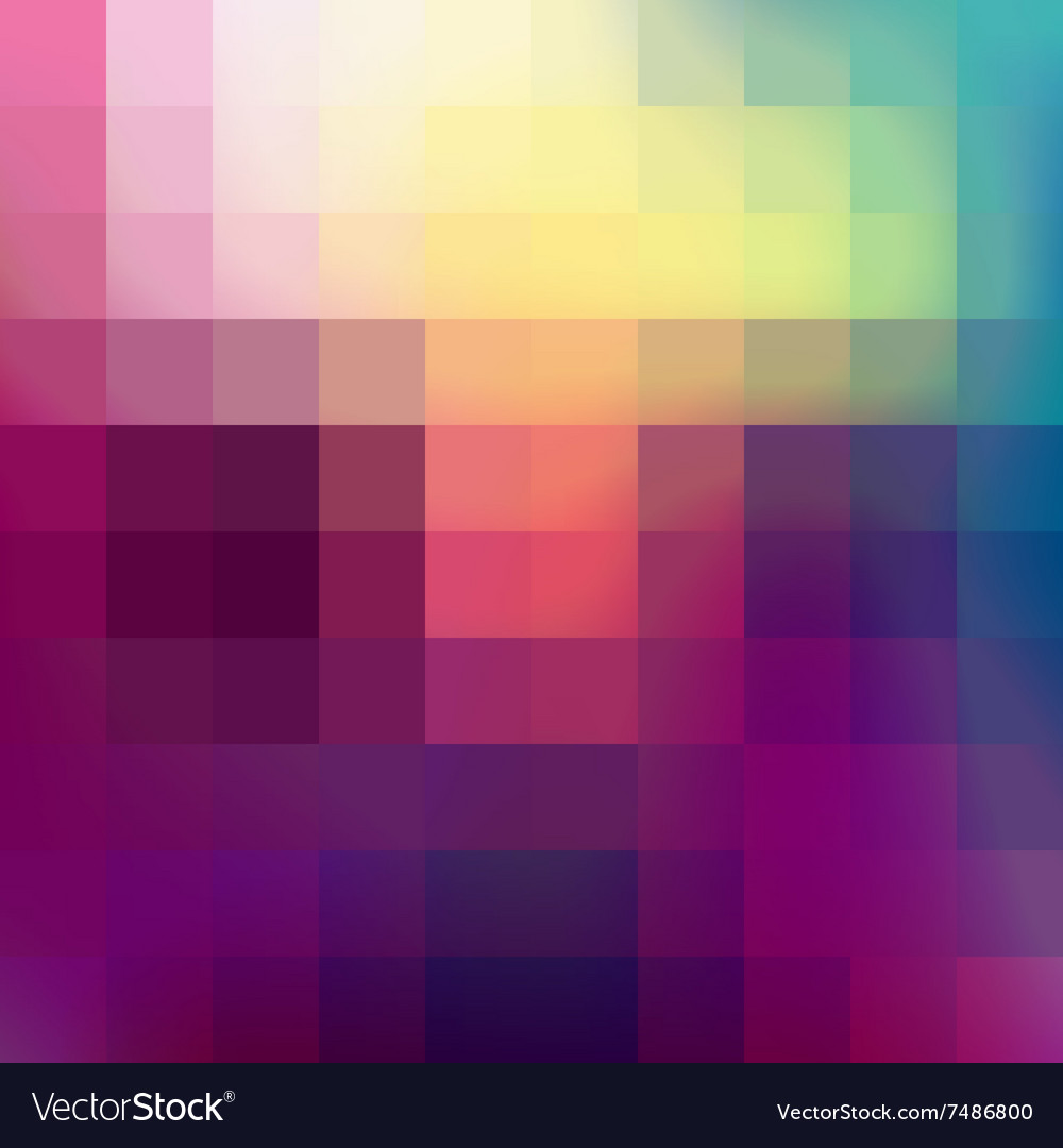 Colorful crystallization pattern background Vector Image